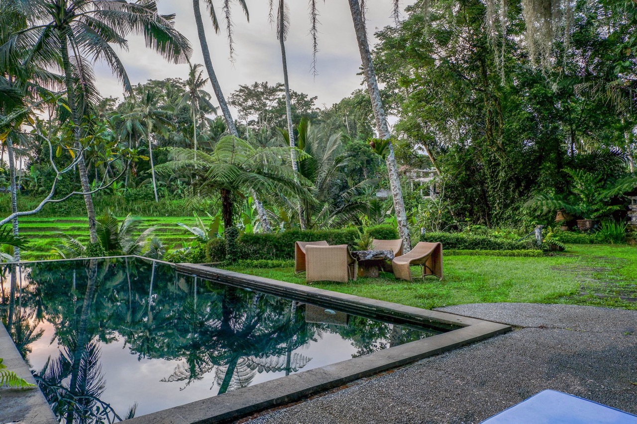 Retreat-Style Family Villa Surrounded by Rice Fields in Ubud